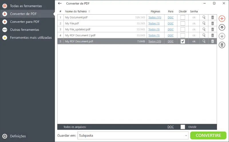 2 Maneiras de Converter PDF em Arquivos Word Gratuitamente - PDF Candy